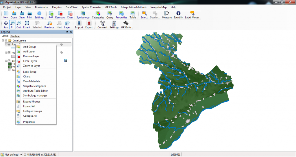 MapWindow GIS – GeoTutorials
